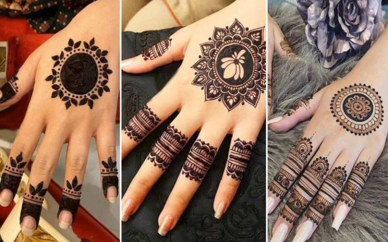 New Tikki Mehndi Design 2024: Elegance in Simplicity